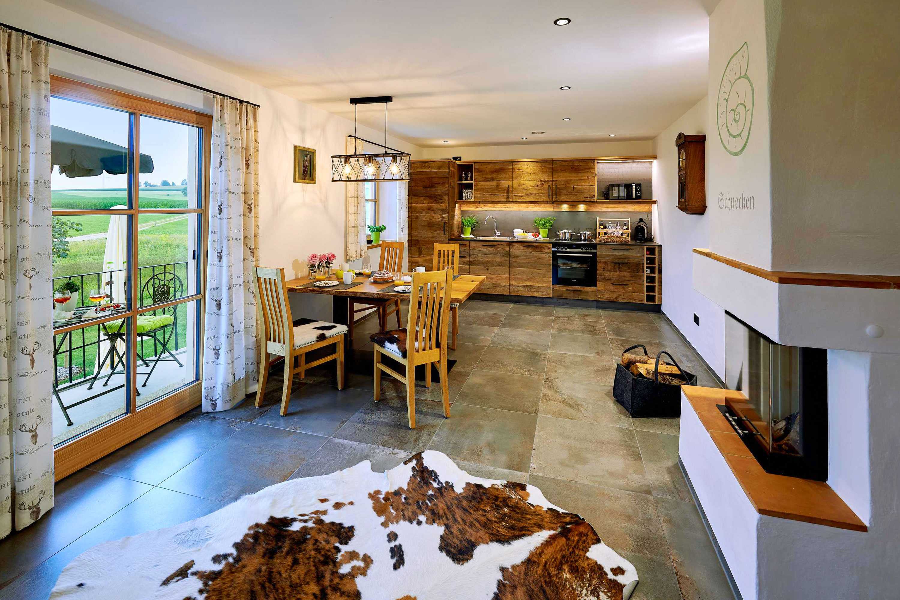 Exklusive, neue 5-Sterne Ferienwohnung Schnecken für 4 Personen